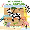 Imagier Dépliant - Les animaux de la savane | ALMOUGGAR.COM