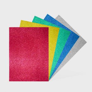 Pochette de 10 Couleurs A4 Papier Mousse Pailleté | ALMOUGGAR.COM