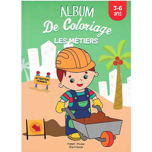 LES METIERS ALBUM DE COLORIAGE | ALMOUGGAR.COM