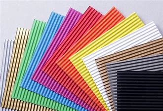 Papier Ondulée 10 Couleurs Kids | ALMOUGGAR.COM