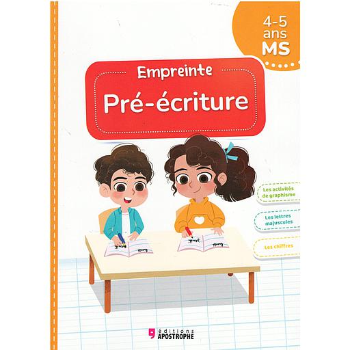 Empreinte Pré-écriture MS 4-5 | ALMOUGGAR.COM