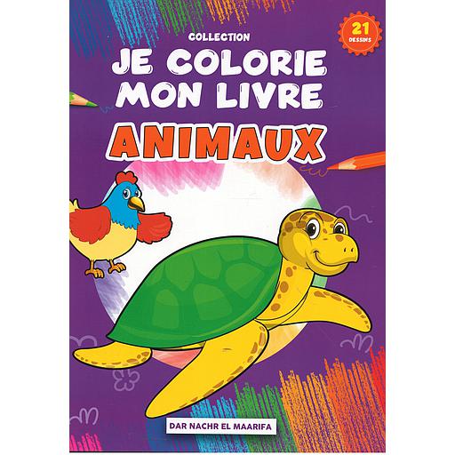 JE COLORIE MON LIVRE (ANIMAUX) | ALMOUGGAR.COM