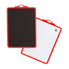 Kit Ardoise Scolaire 2 En 1 + Effaçâtes et Marqueur | ALMOUGGAR.COM