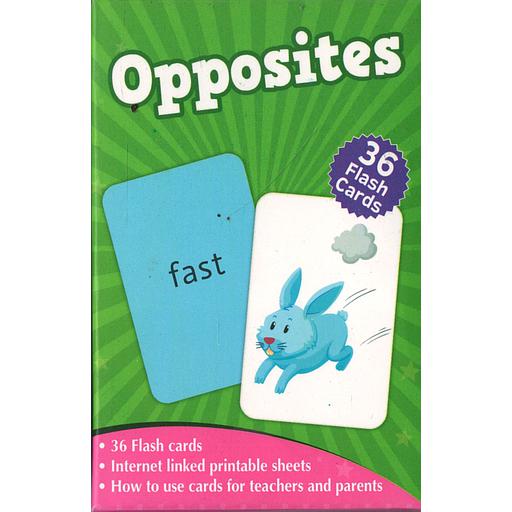 36 Flash Cards - opposites | ALMOUGGAR.COM